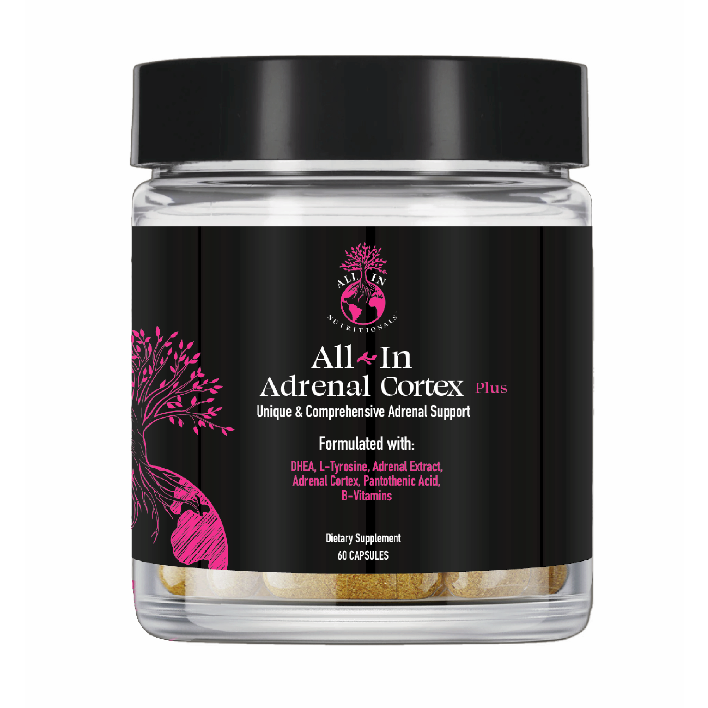 Adrenal Cortex | Natural Stress Support Supplement – All-In Nutritionals