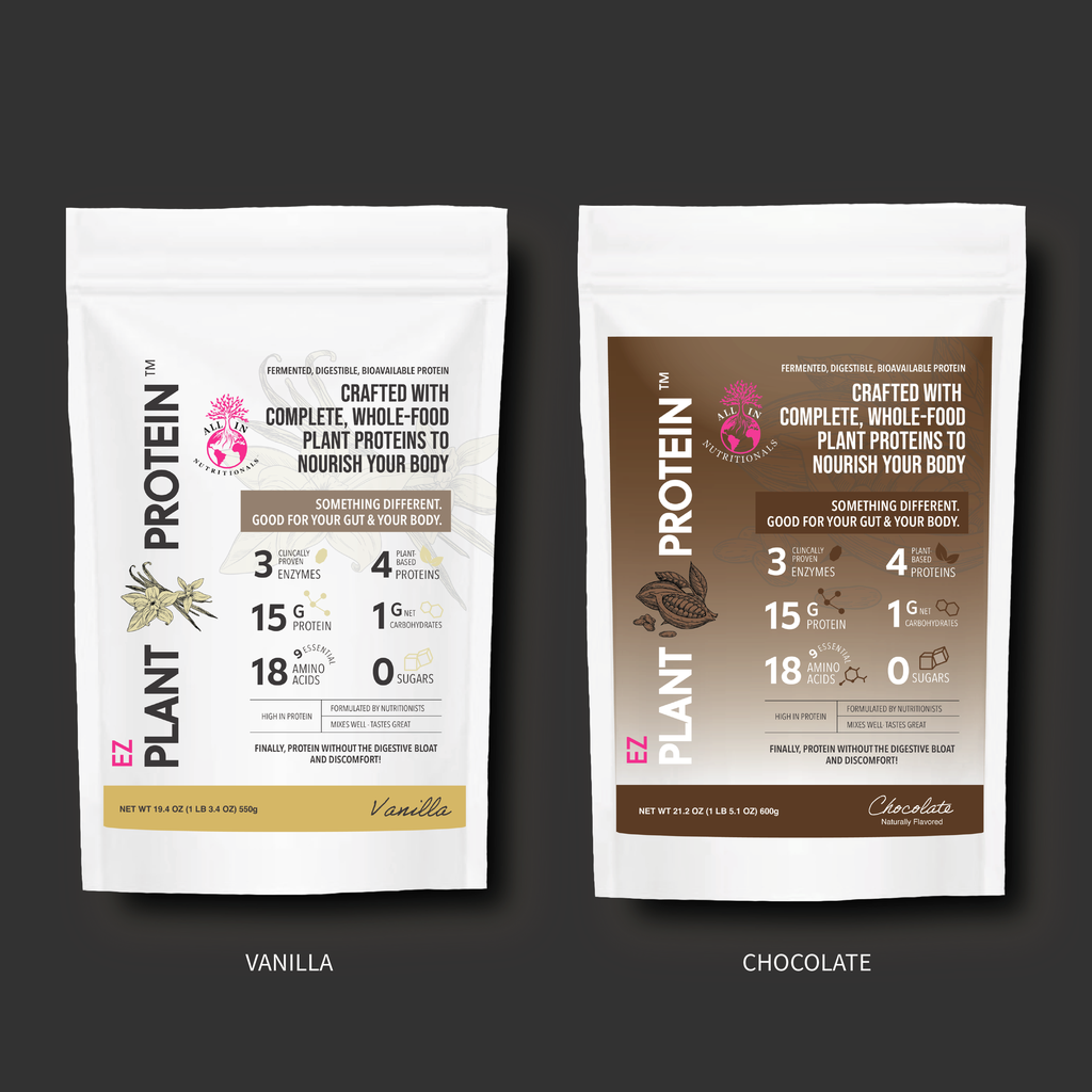 EZ Plant Protein | Vegan Protein Powder | All-In Nutritionals